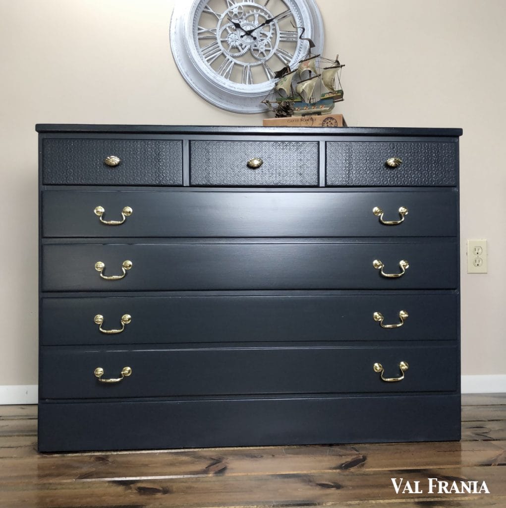 A Navy Blue Trio – Two Dressers & a Nightstand – Love My DIY Home