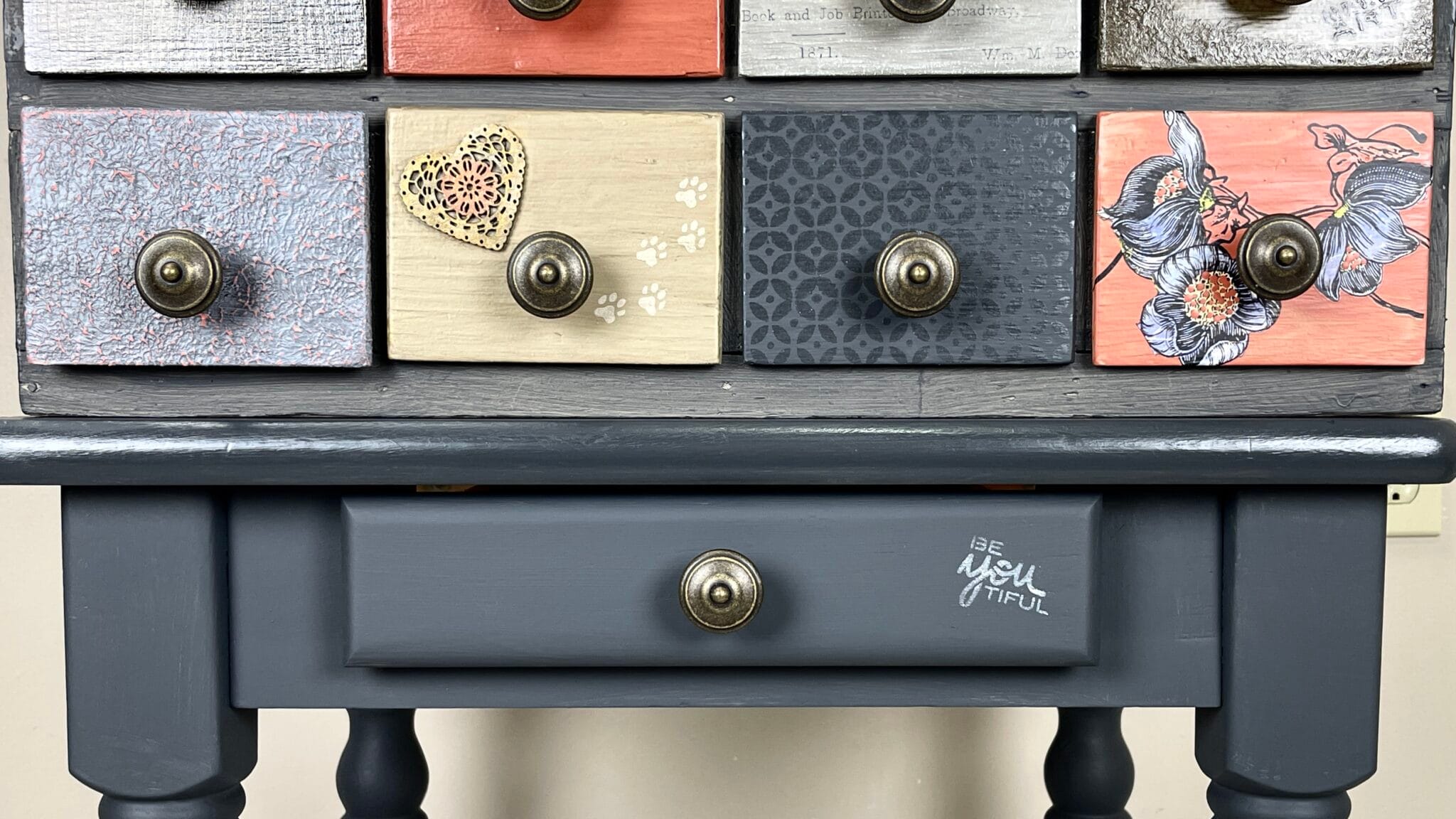 Unique Sixteen Drawer Cabinet Redesign (PART 3) – Love My DIY Home